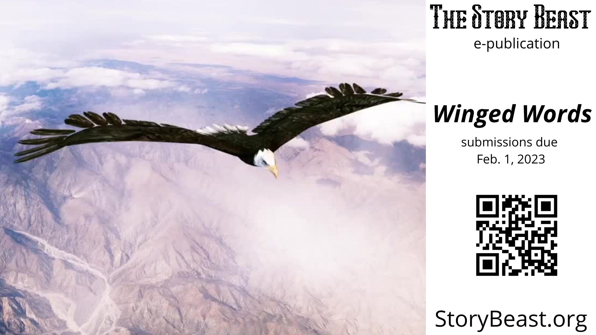 Winged Words – still time! – The Story Beast Lair