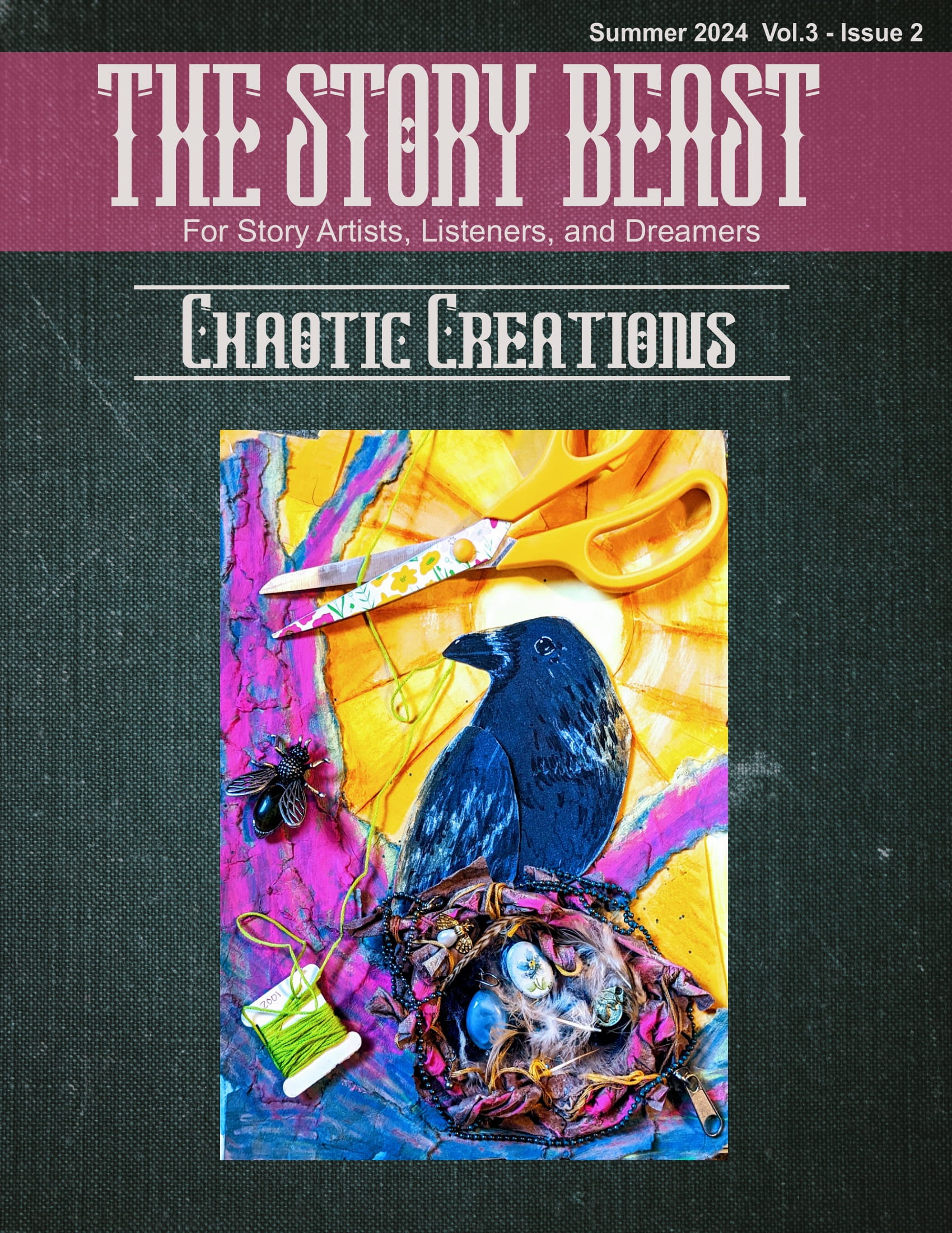 “Chaotic Creations” issue is out! – The Story Beast Lair